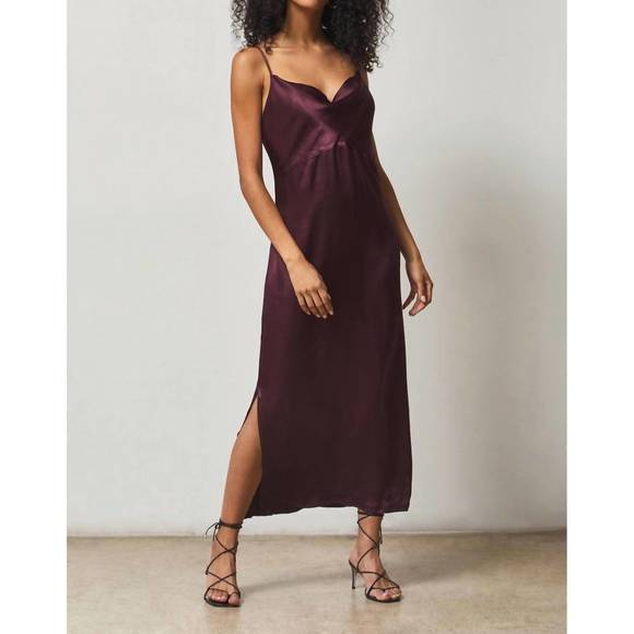 LAmade | Dresses | New Lamade Sadie Dress In Fig | Poshmark